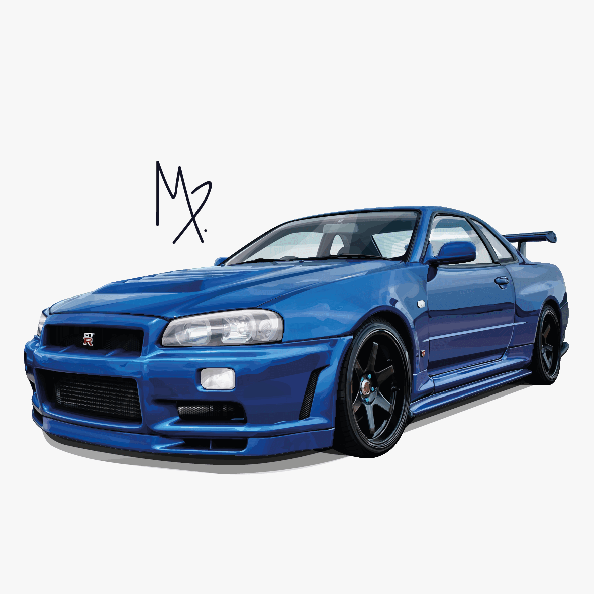 R34 Gtr Logo Nissan Skyline GT R R34: Legendary Street & Track